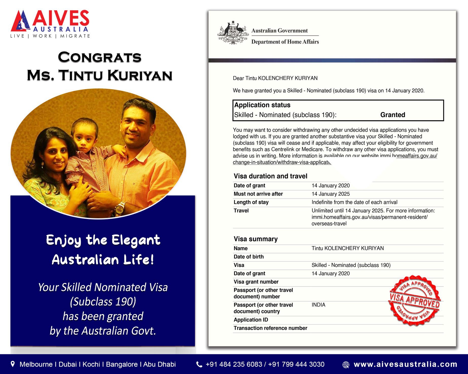 Reviews From Our Clients | Aives Australia